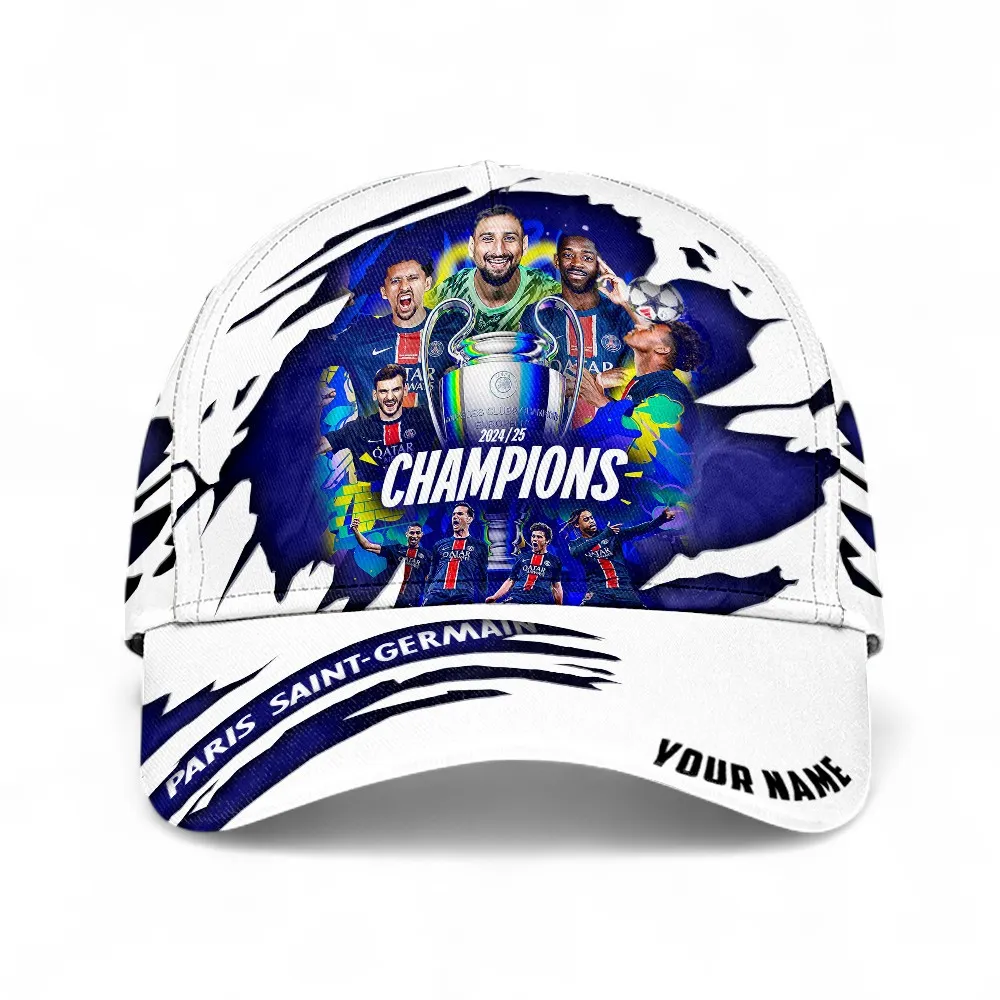 Paris Saint-Germain Baseball Cap UEFA Champions League Final 2025 ...
